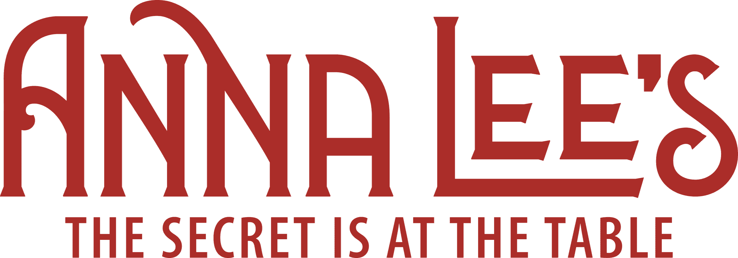 Lunch Menu – Anna Lee’s